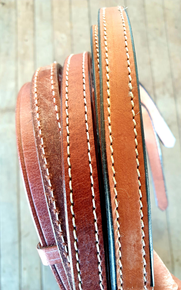 Leather Split Reins - Light to Medium Weight – BLUE ROAN ROPES and TACK