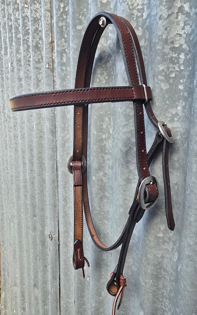 Custom Made Work/Show/Ranch Bridle Leather Headstall - Cob or Full ...